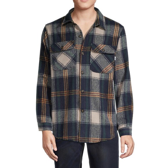 RNT23 | Shirts | Nwt Rnt23 Mens Relaxedfit Plaid Flannel Fleece Shacket ...